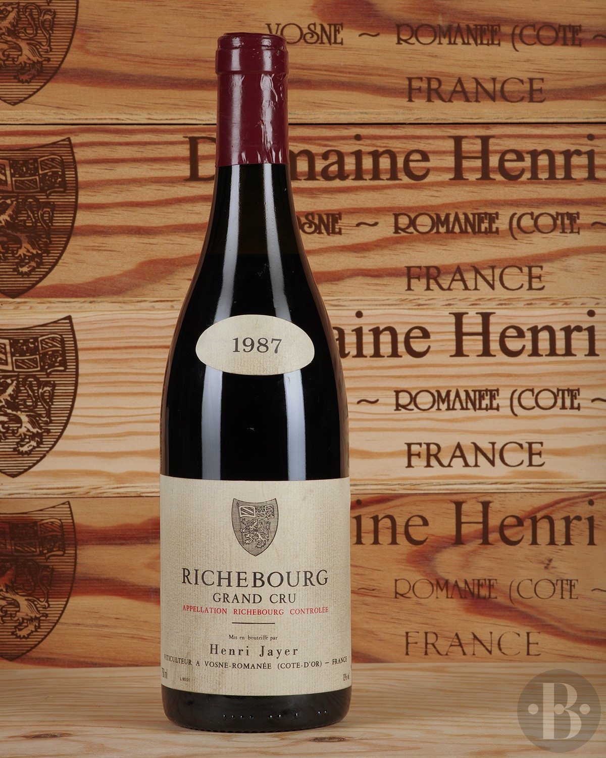 Détail du lot «Domaine Henri Jayer, Richebourg - 1987