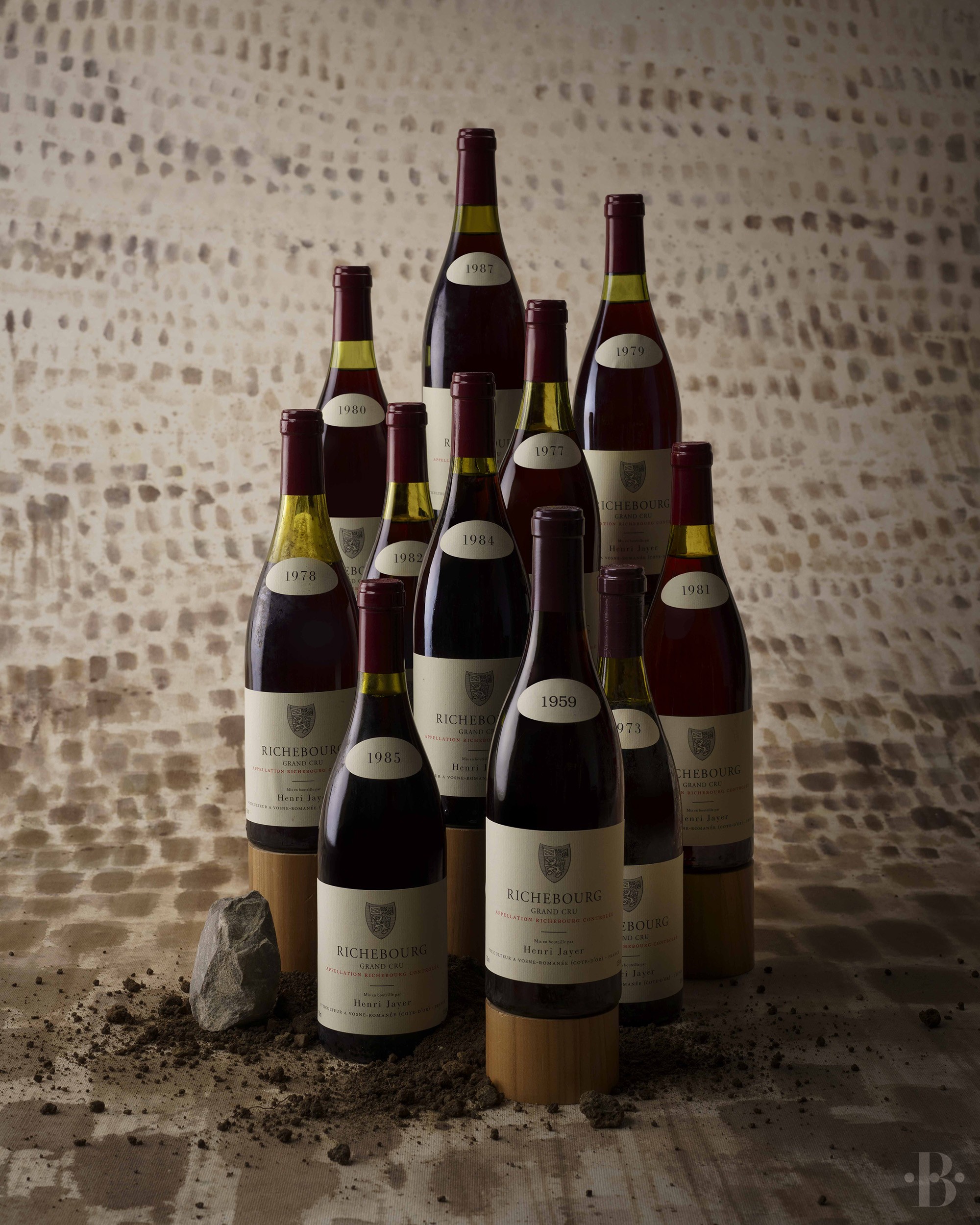 Détail du lot «Domaine Henri Jayer, Richebourg vertical from 1959 to 1987